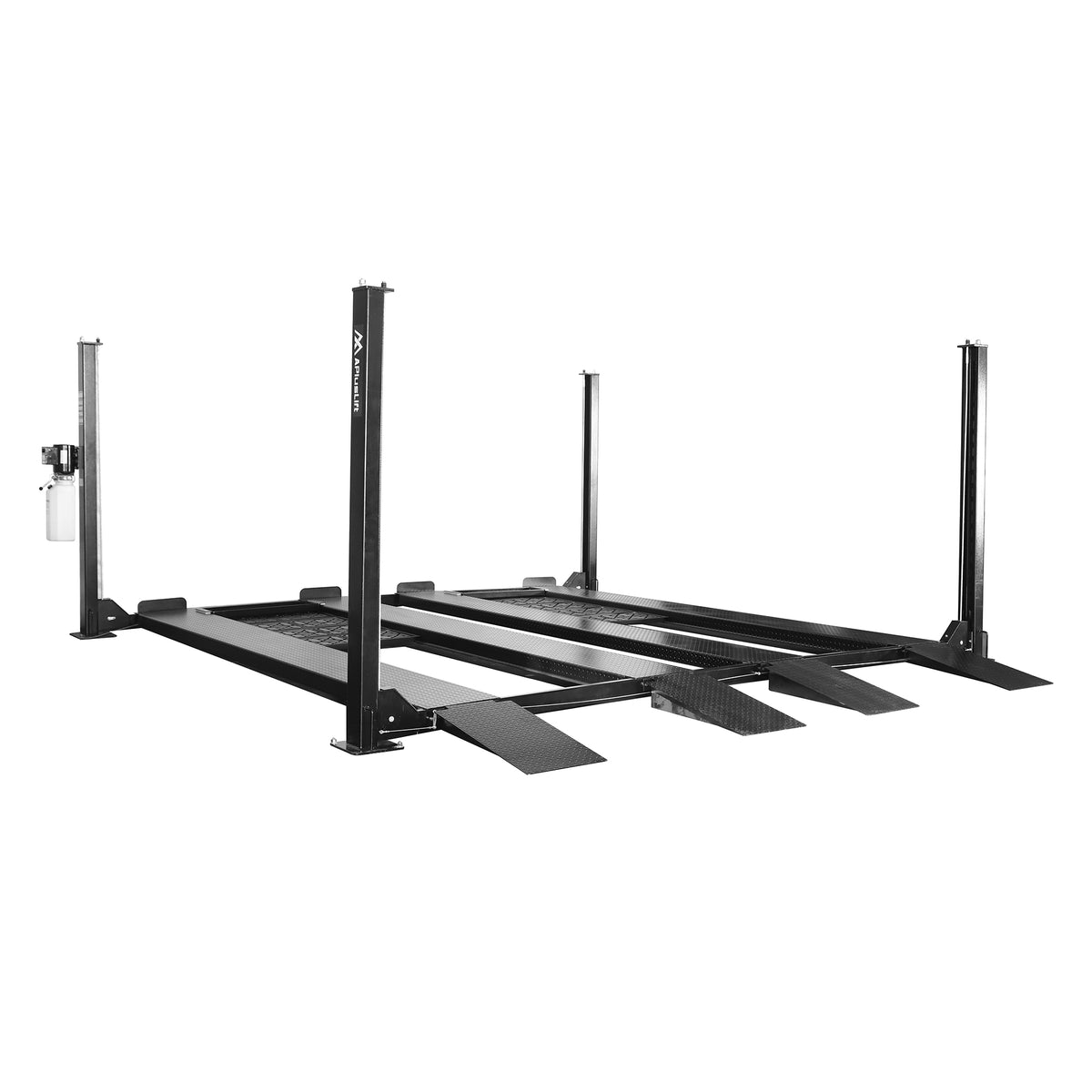 APlusLift 9,000LB 4-Post Double Deck Parking Storage Car Lift - HW-9KD ...